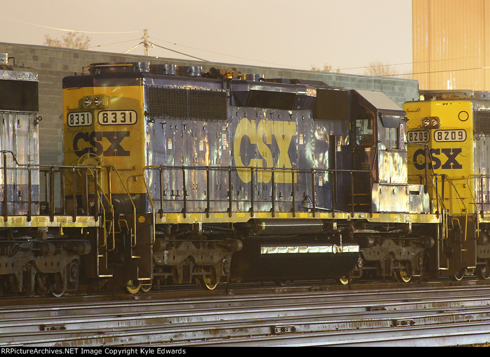 CSX SD40-2 #8331